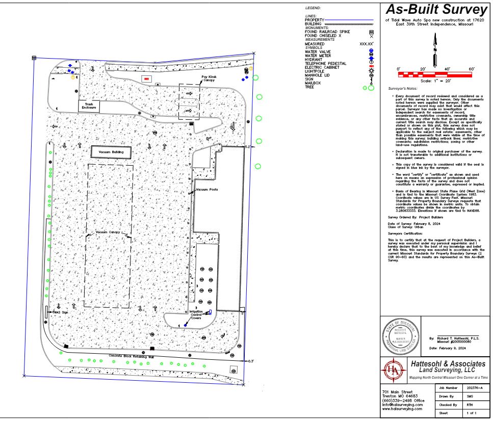 Construction Layout & Staking – Hattesohl & Associates Land Surveying